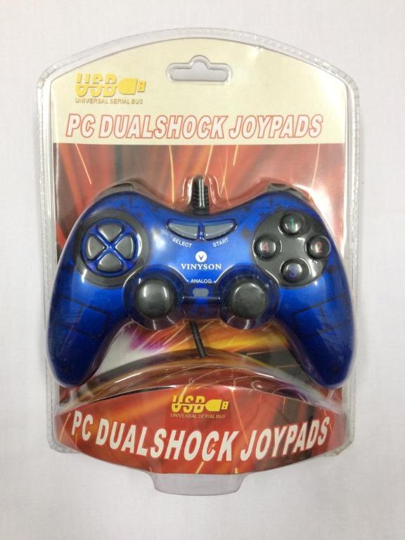 Vinyson PC Dual Shock Joypad U-900 Old Stock Clearance, Video Gaming ...