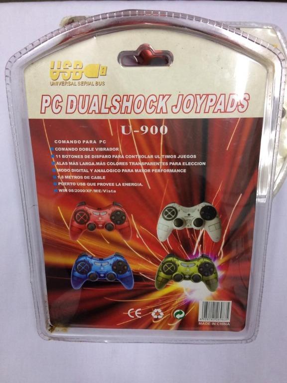 Vinyson PC Dual Shock Joypad U-900 Old Stock Clearance, Video Gaming ...