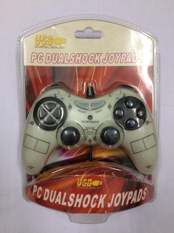 Vinyson PC Dual Shock Joypad U-900 Old Stock Clearance, Video Gaming ...