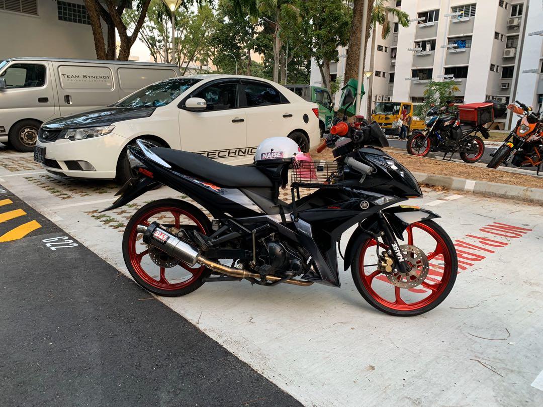X1r 6 batang merah (rim only), Motorcycles, Motorcycle Accessories on ...