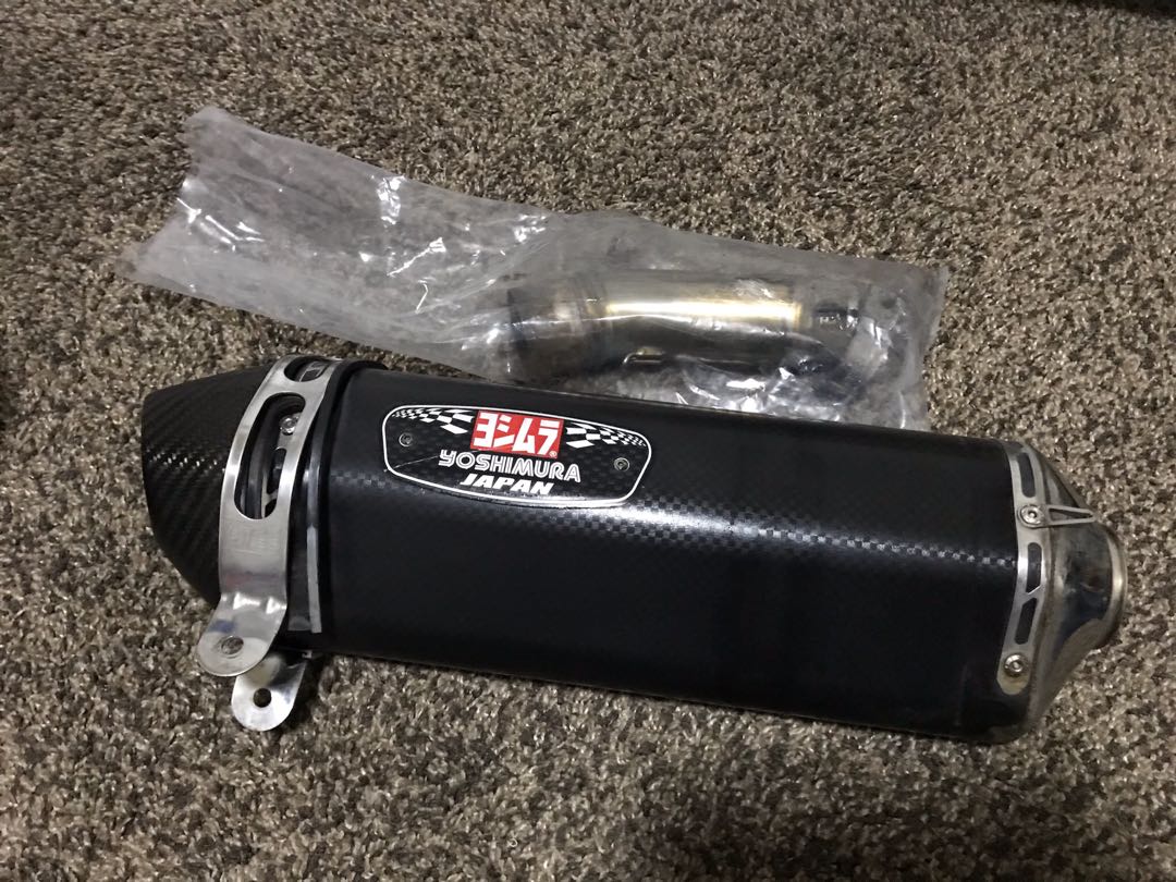 Yoshimura R-77 Slip-On, Motorcycles, Motorcycle Accessories on Carousell