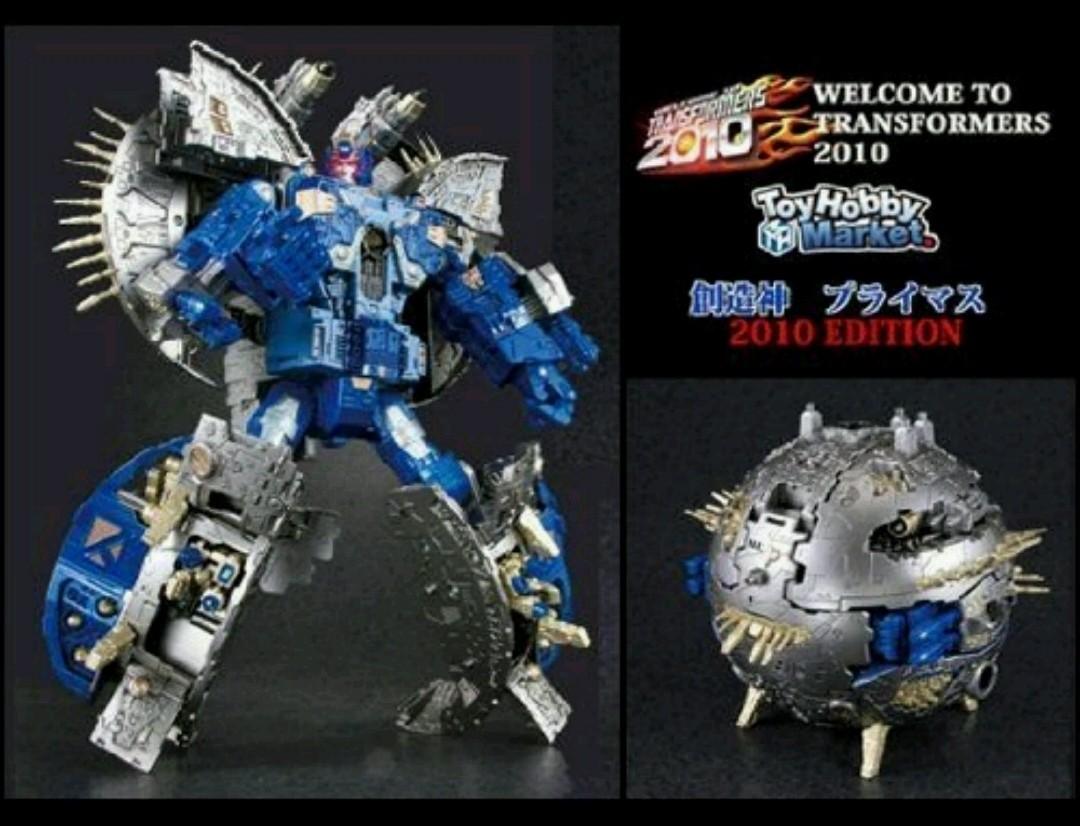 全新日版 TAKARA TOMY 變形金剛 創造神2010 Transformers CREATOR PRIMUS, 興趣及遊戲, 玩具 ...