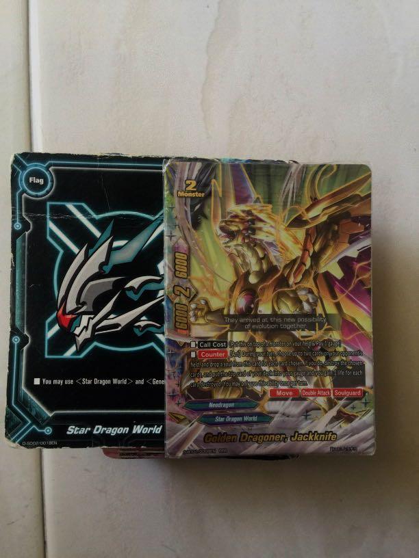 Buddyfight star dragon neodragon deck, Hobbies & Toys, Toys & Games on ...