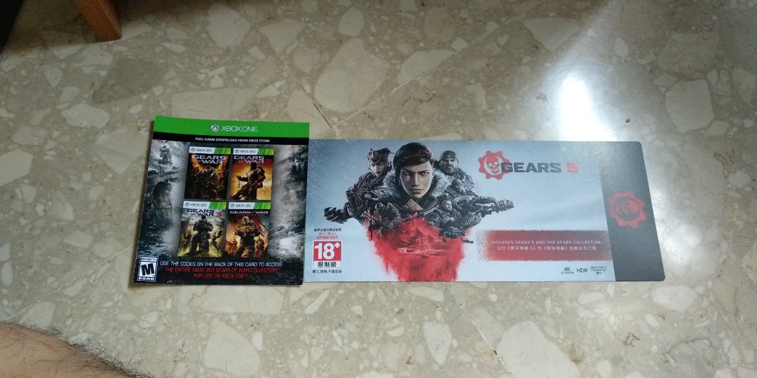 Gears of war game codes, Video Gaming, Video Games, PlayStation on ...