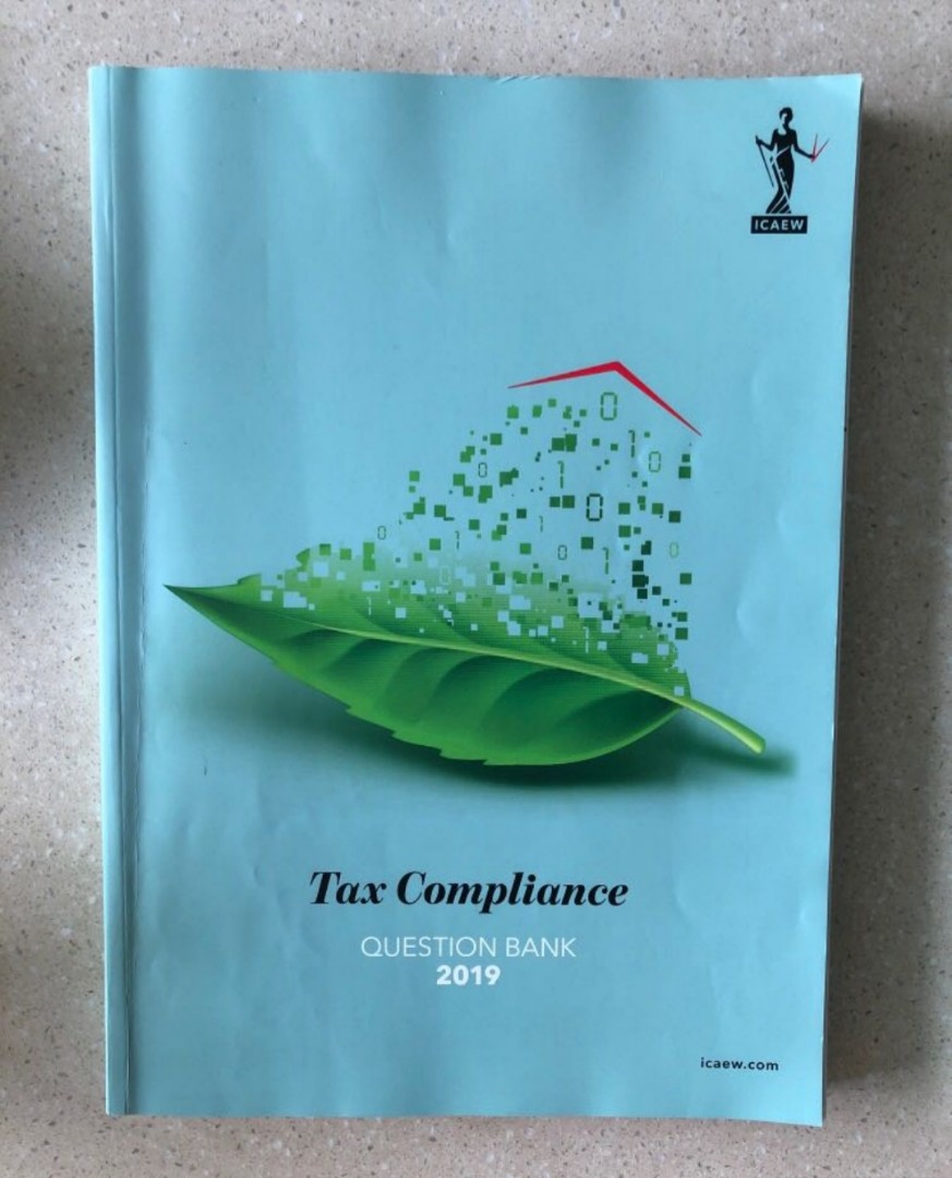 ICAEW ACA Tax Compliance Study Manual and Question Bank 2019, Hobbies ...
