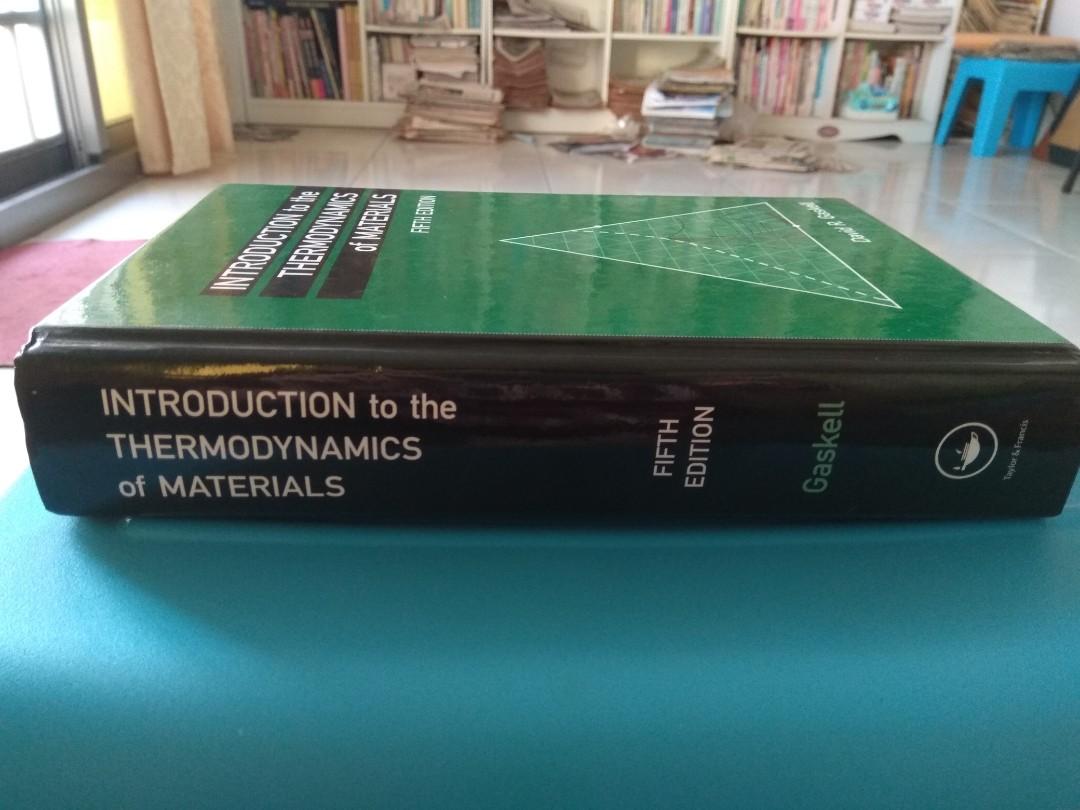 【原文書】introduction To The Thermodynamics Of Materials 5版 David R