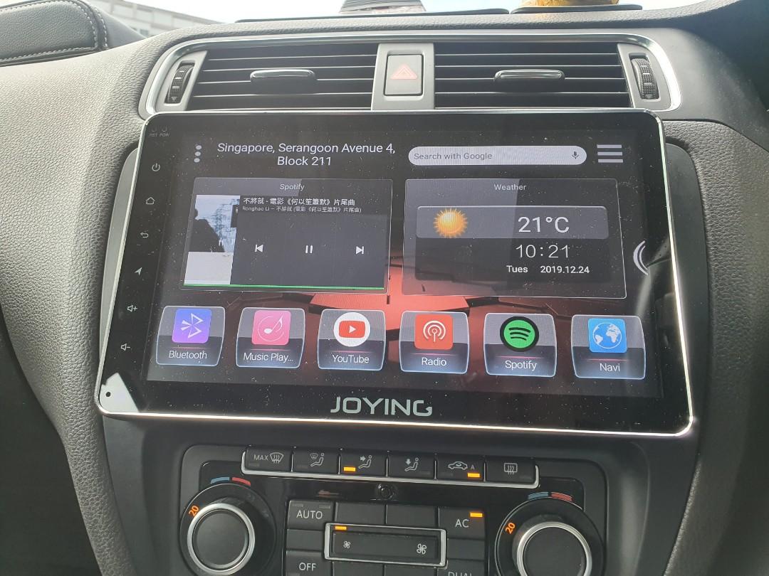 Joying 10.1 Inch Android Player With Sound System, Car Accessories ...