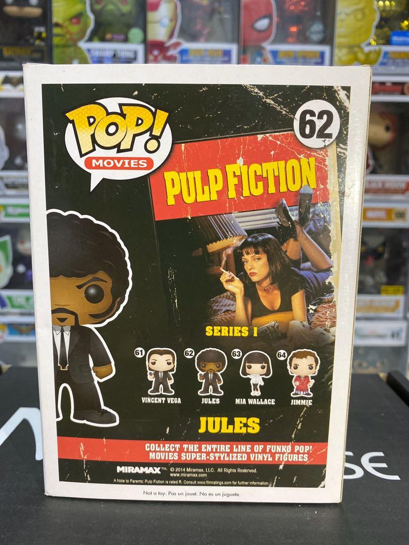 Jules (Bloody) - Pulp Fiction Funko Pop, Hobbies & Toys, Toys & Games ...