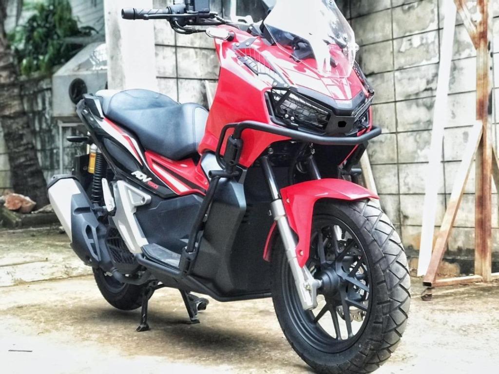 Moto Boss Singapore Honda ADV 150 2019 2020 Version 2 Crash Bar Black ...