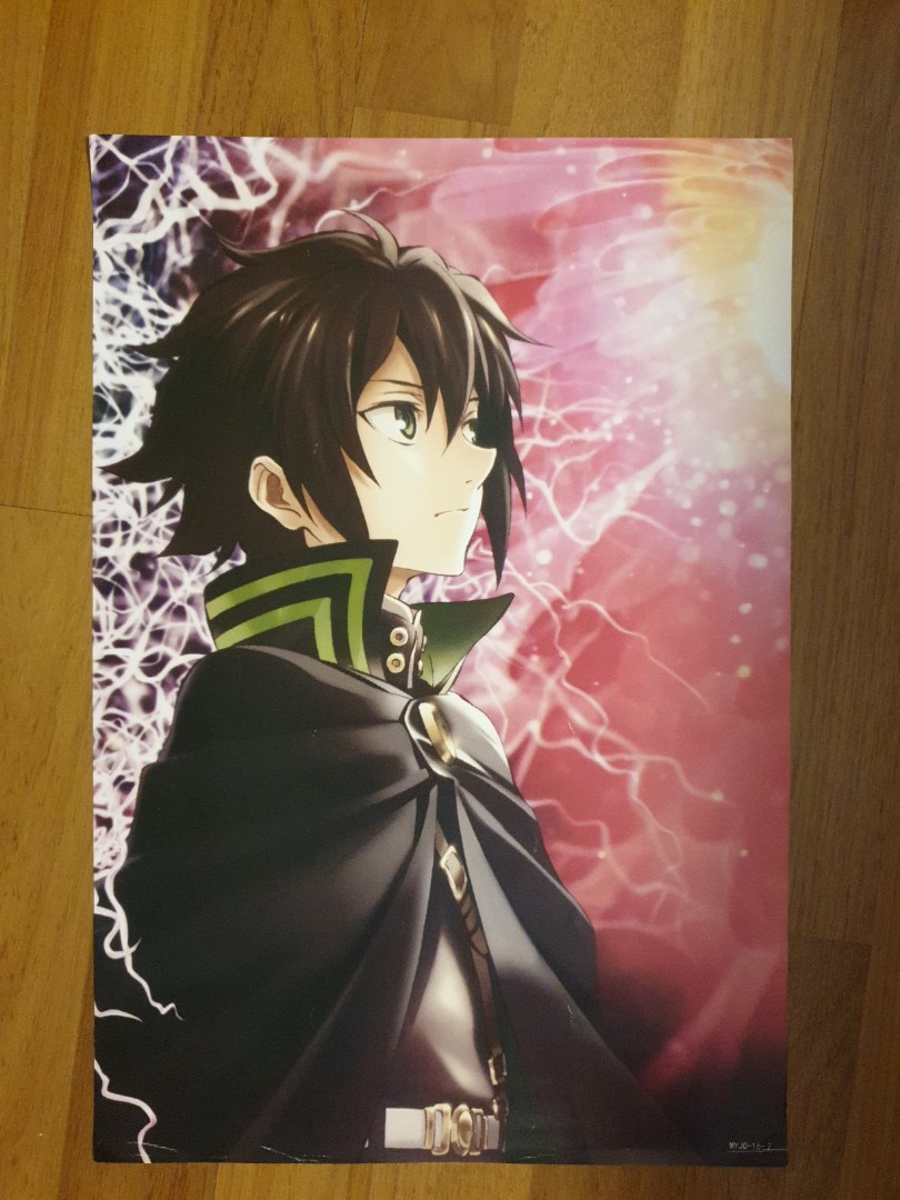 Owari no Seraph Poster A3, Hobbies & Toys, Memorabilia & Collectibles ...