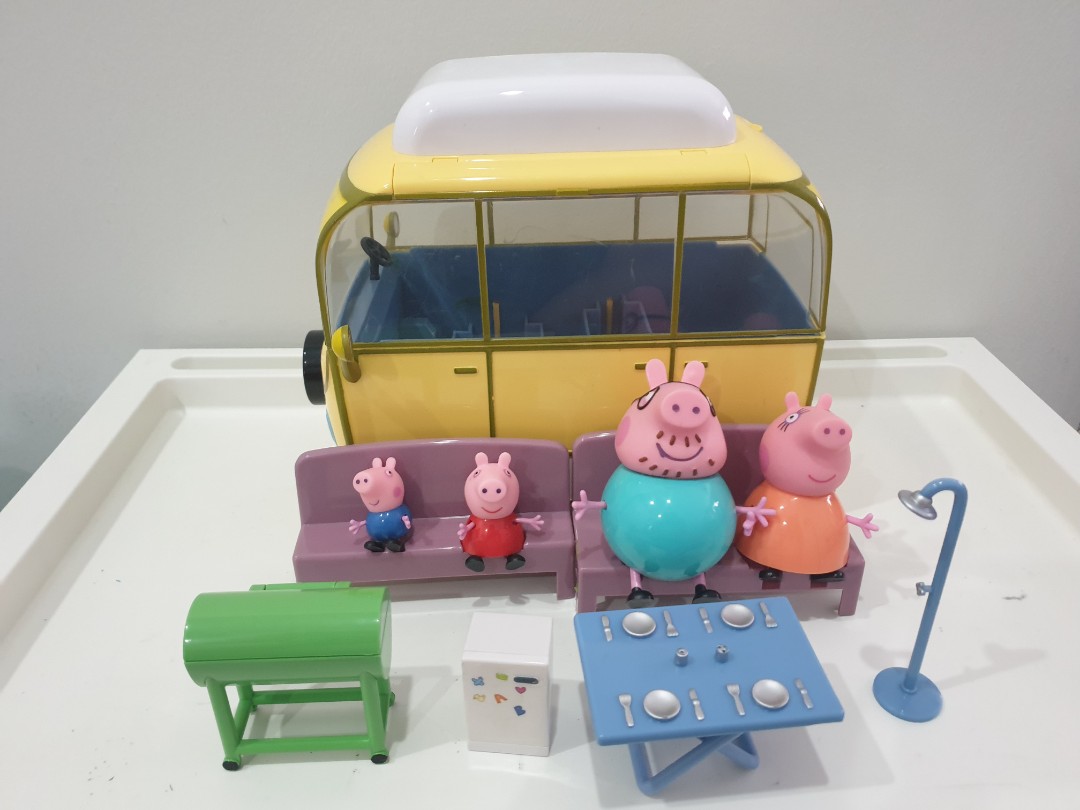 Peppa Pig Camper Van, Hobbies & Toys, Toys & Games on Carousell