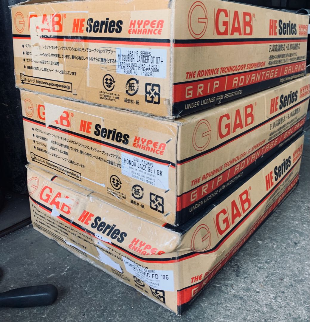 [Preorder Arrived]Gab Coilovers for Honda Stream FC GK3 GK5 GE8 GE6 Fit Jazz, FD1 FD4 FD2 Civic ...