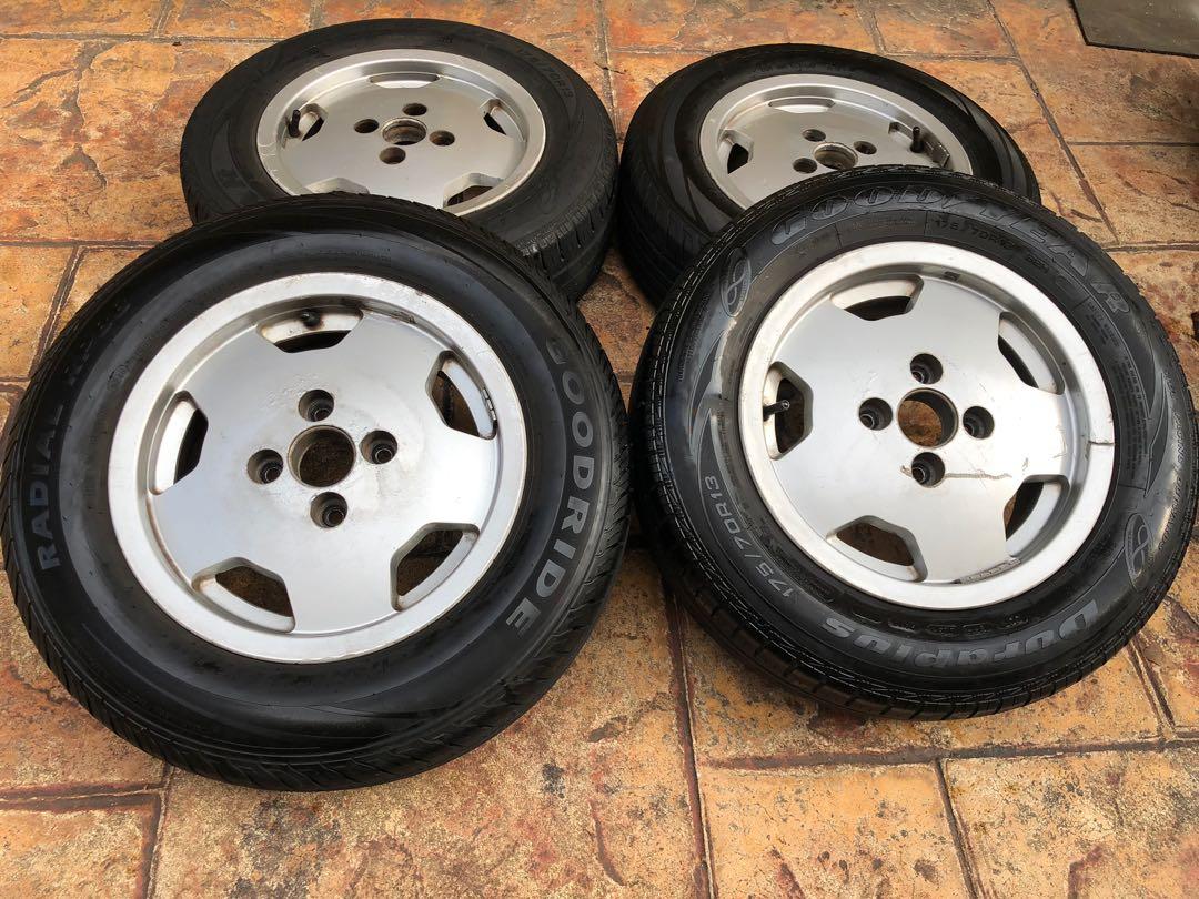 Rim Wira 13 inci, Auto Accessories on Carousell