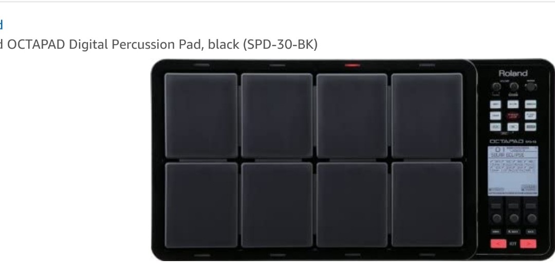 Roland SPD-30 Octopad, Hobbies & Toys, Music & Media, Musical ...