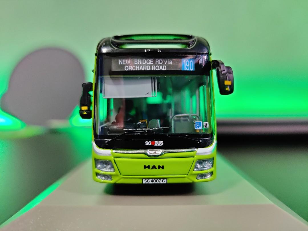 SGBUS MAN Lion's City SD A22 Lush Green 3-door Concept Bus Model ...