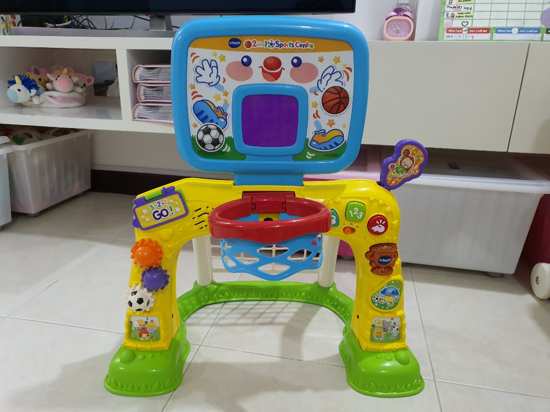 Vtech 2 in 1 Sports Centre, Hobbies & Toys, Toys & Games on Carousell