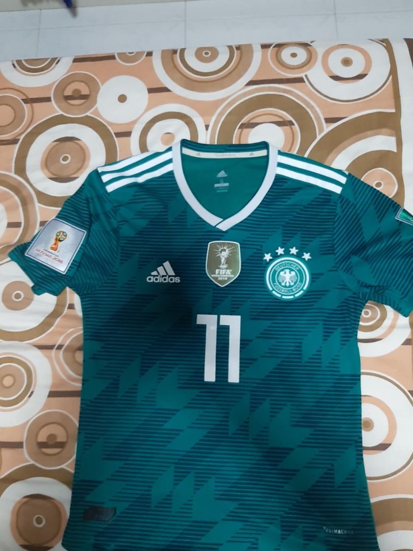 2018 World Cup Germany Away Kit with Reus (11) nameset, Sports ...