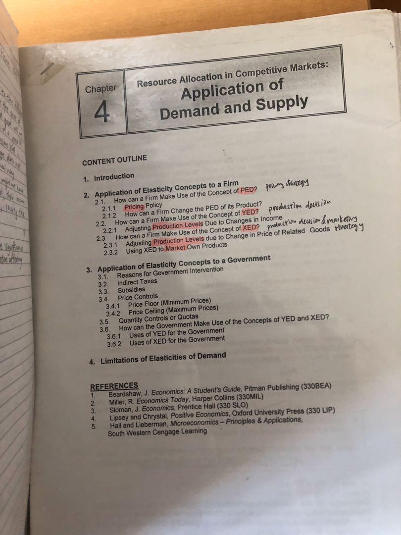 ALEVEL H2 economics notes, revision packages, tutorials, Hobbies & Toys ...