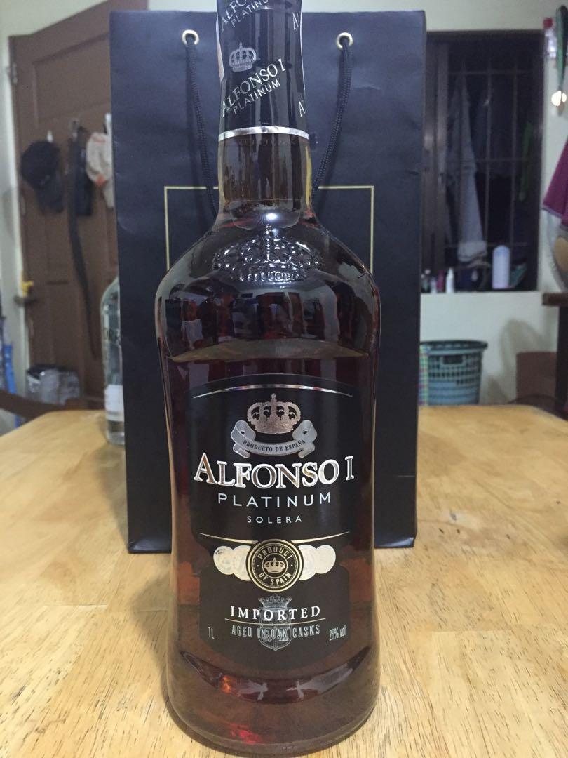 Alfonso 1 Platinum Solera 1L, Food & Drinks, Local Eats on Carousell