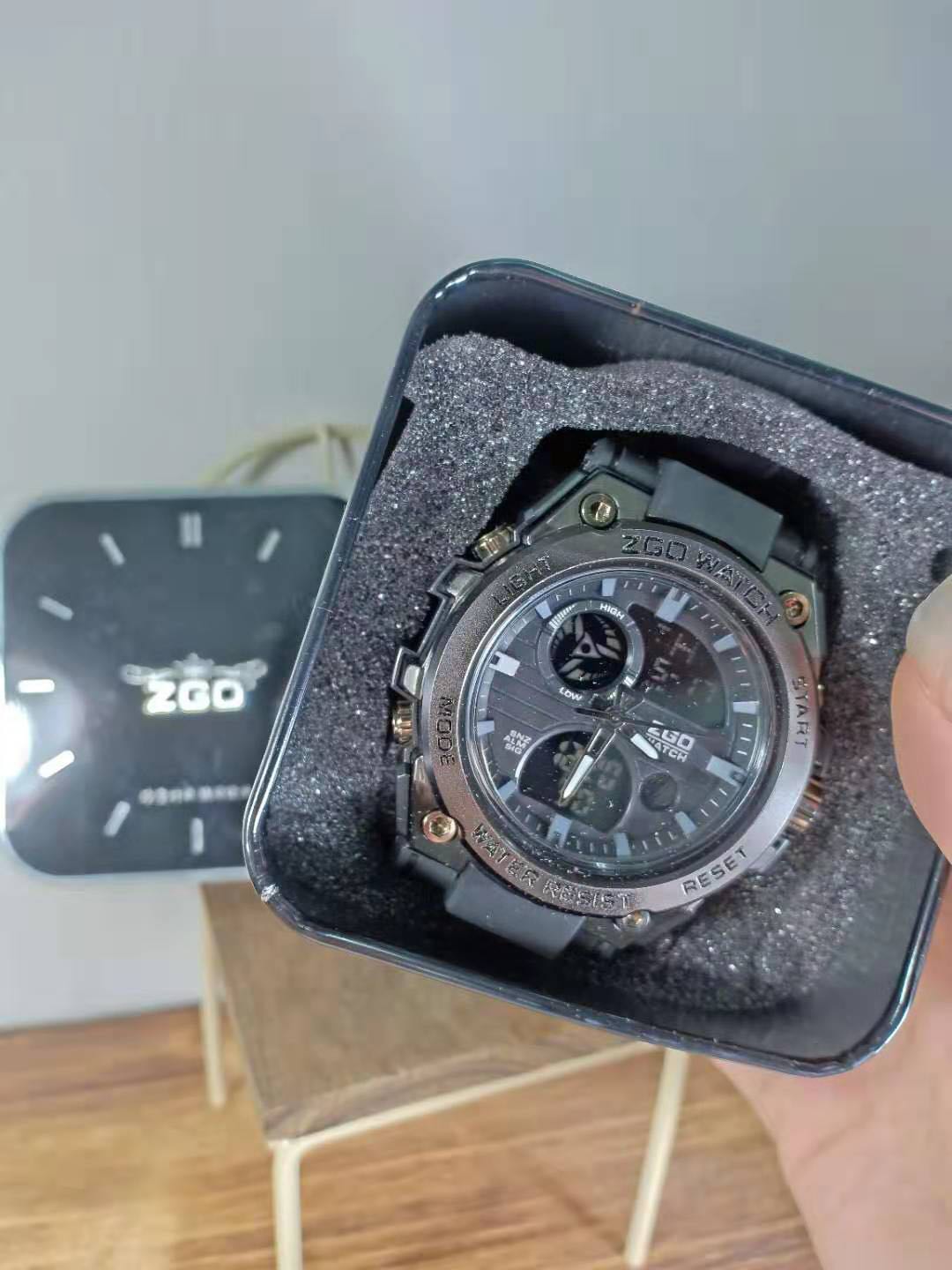 Authentic black ZGO watch, Men's Fashion, Watches & Accessories ...