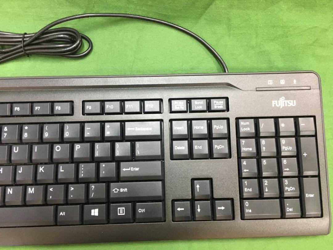Brand new/fujitsu keyboard KB410 usb/全新高質量/高性能鍵盤, 電腦＆科技, 手提電腦 - Carousell