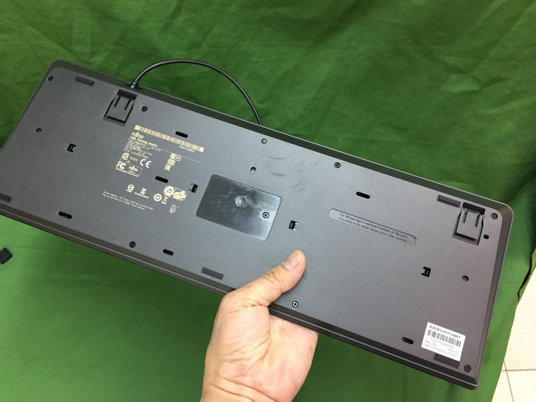 Brand new/fujitsu keyboard KB410 usb/全新高質量/高性能鍵盤, 電腦＆科技, 手提電腦 - Carousell