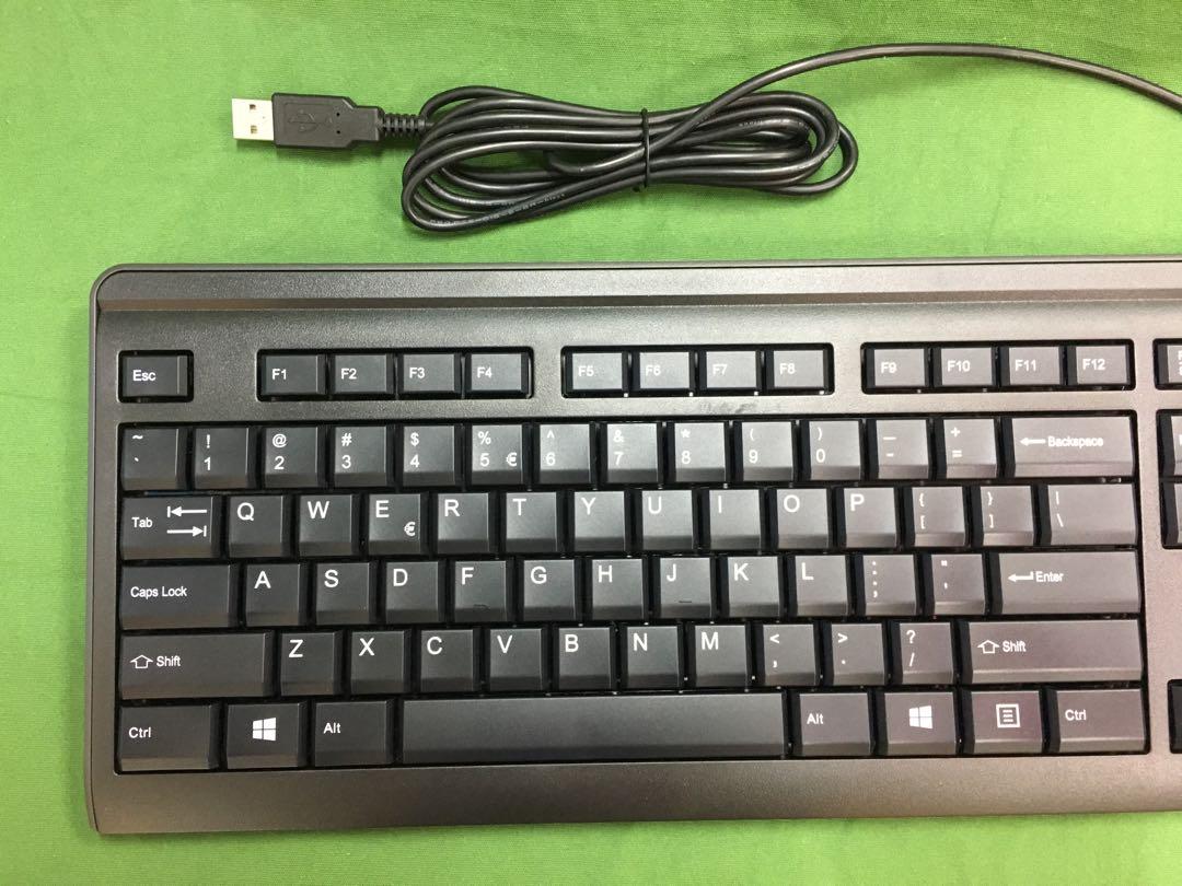 Brand new/fujitsu keyboard KB410 usb/全新高質量/高性能鍵盤, 電腦＆科技, 手提電腦 - Carousell