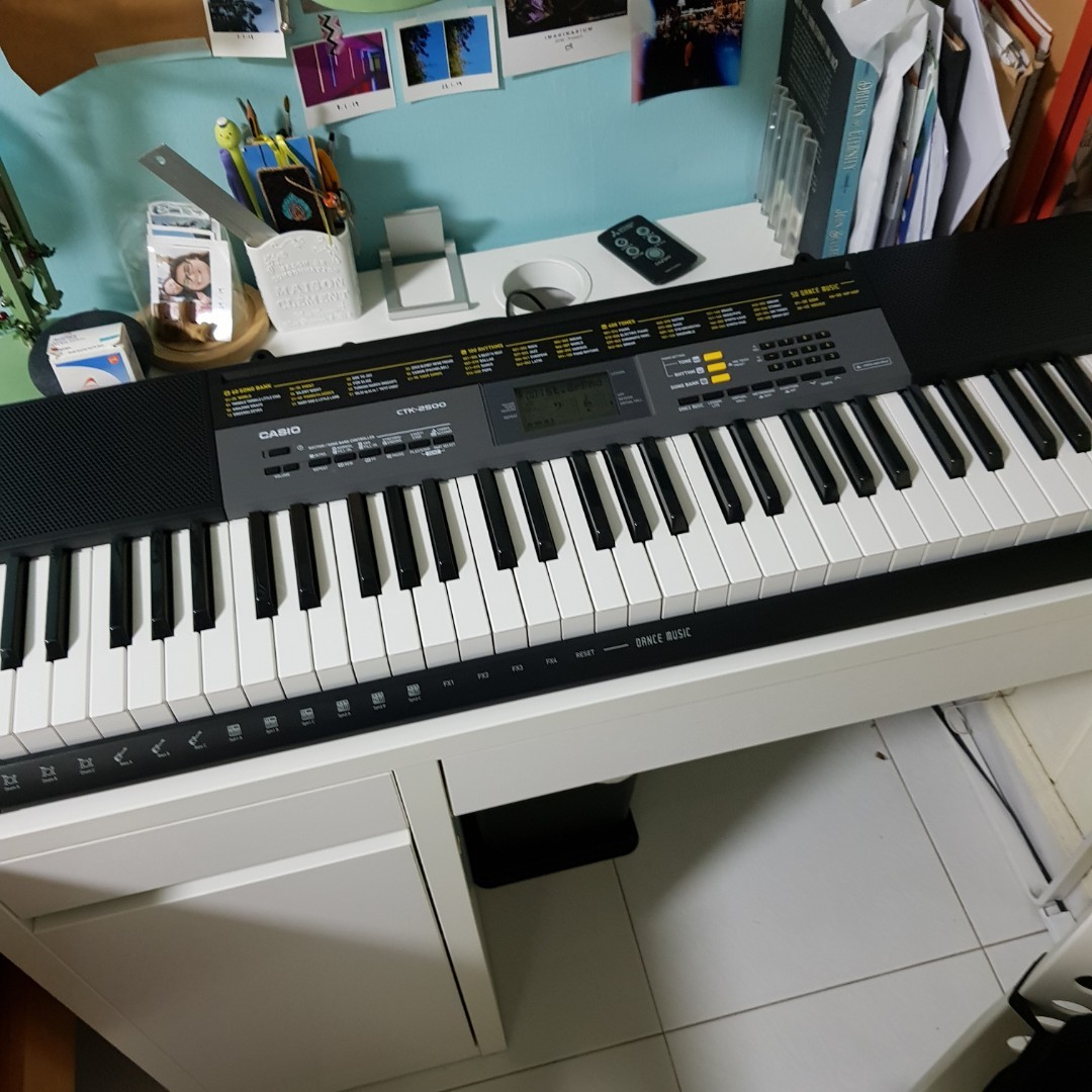 Casio Electronic Keyboard CTK-2500, Hobbies & Toys, Music & Media, Musical Instruments on Carousell