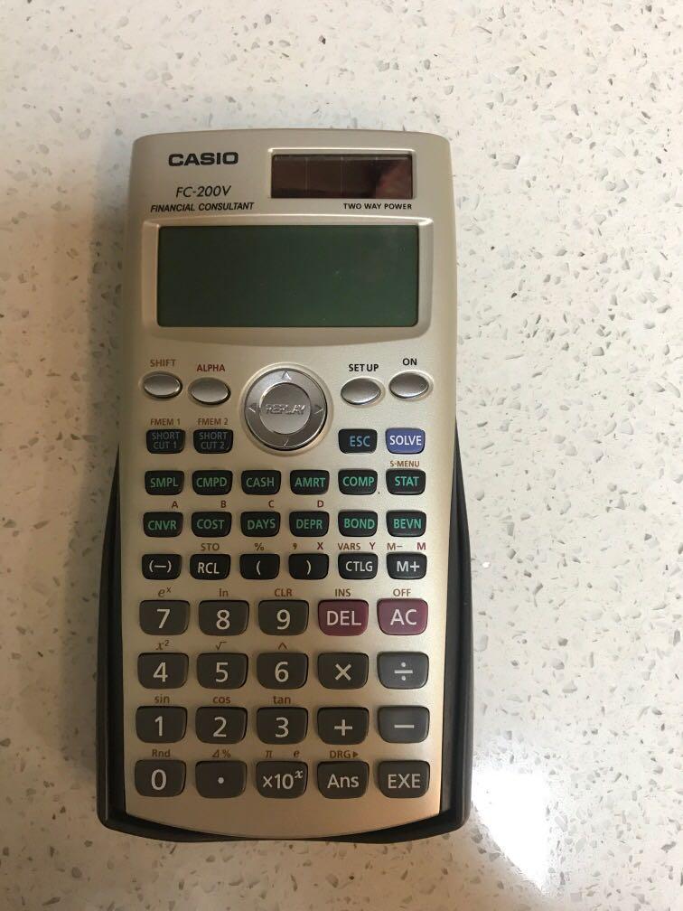 Casio Financial Calculator, Computers & Tech, Office & Business ...