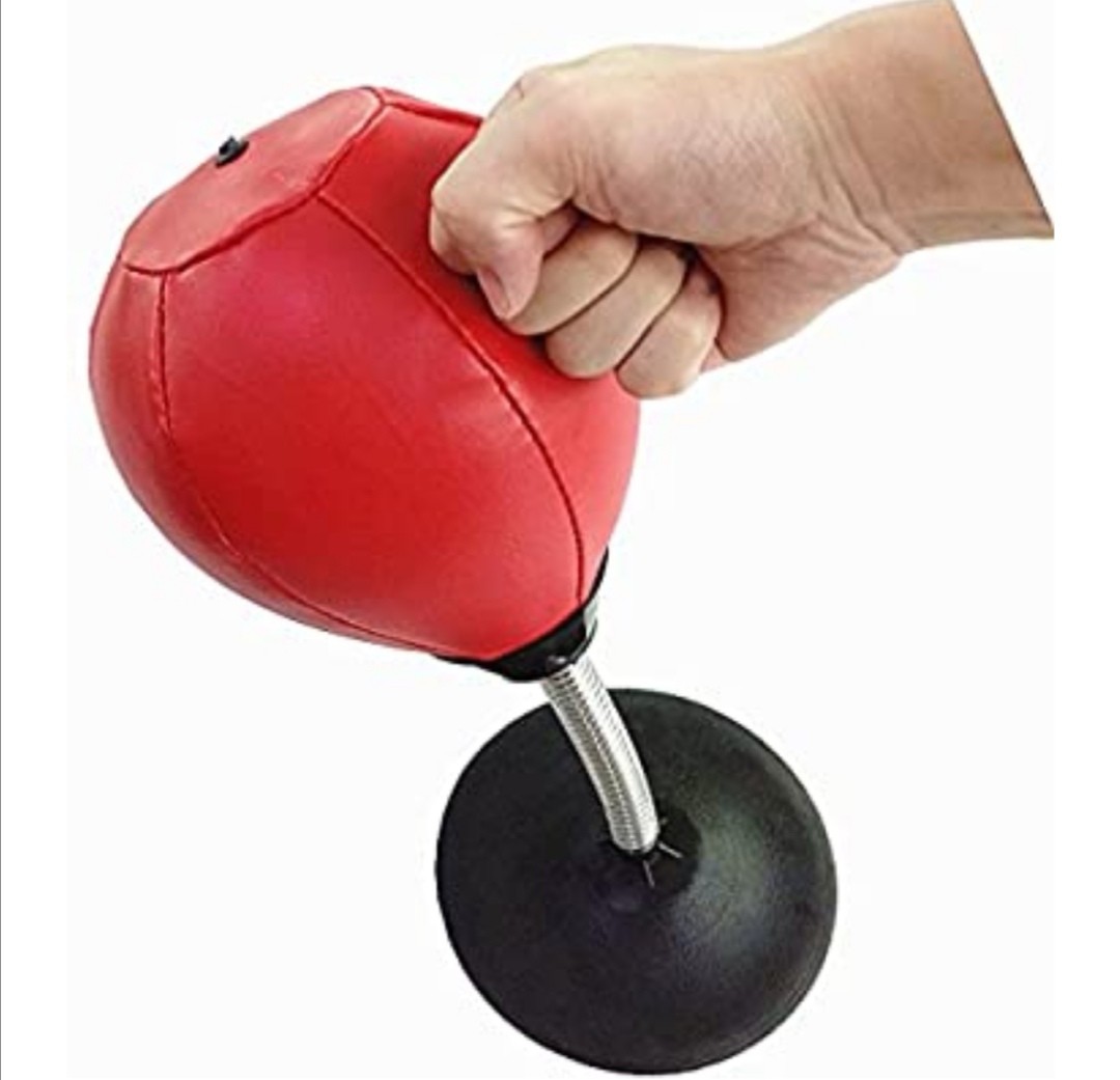 Desktop punching ball, Hobbies & Toys, Toys & Games on Carousell
