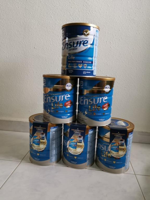 Ensure Life Powder 850g vanilla, Health & Nutrition, Health Supplements ...