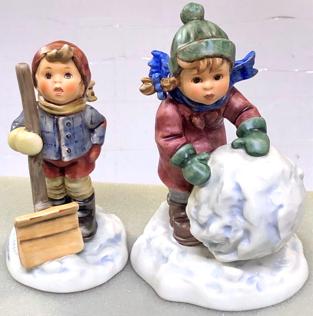 GOEBEL MI HUMMEL FROSTY FRIENDS LIMITED EDITION COLLECTORS SET WITH ...