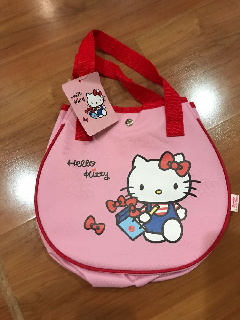 Hello Kitty Recycle Bag ($5), Women's Fashion, Bags & Wallets, Tote ...
