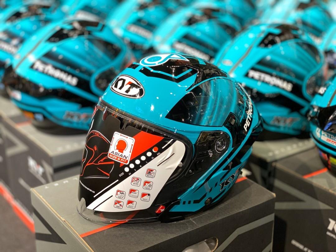 Helmet KYT NFJ Petronas Special Edition, Motorbikes on Carousell