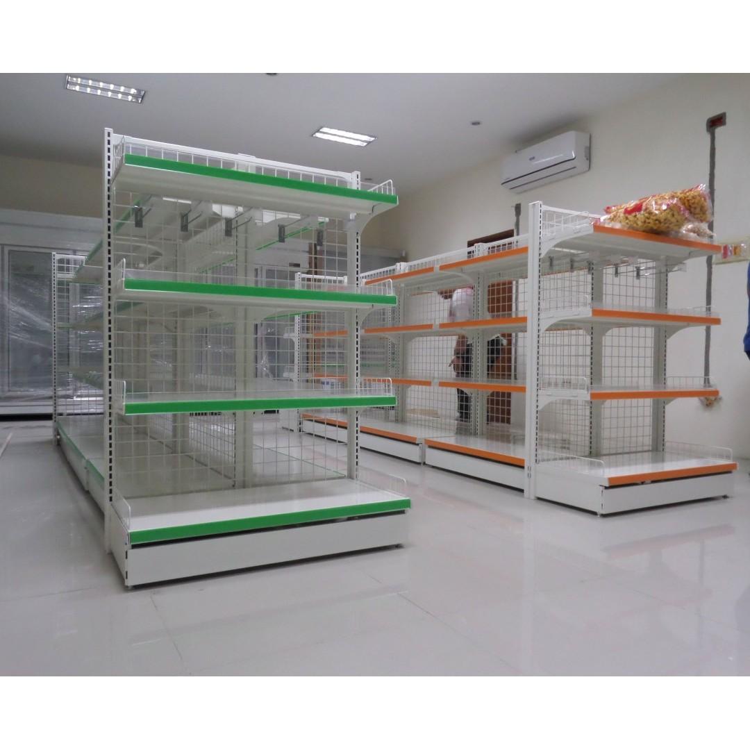 High Quality Gondola Shelve Display - Different type of Backing ...