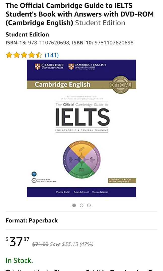IELTS ( The Official Cambridge Guide to IELTS Student's Book with ...