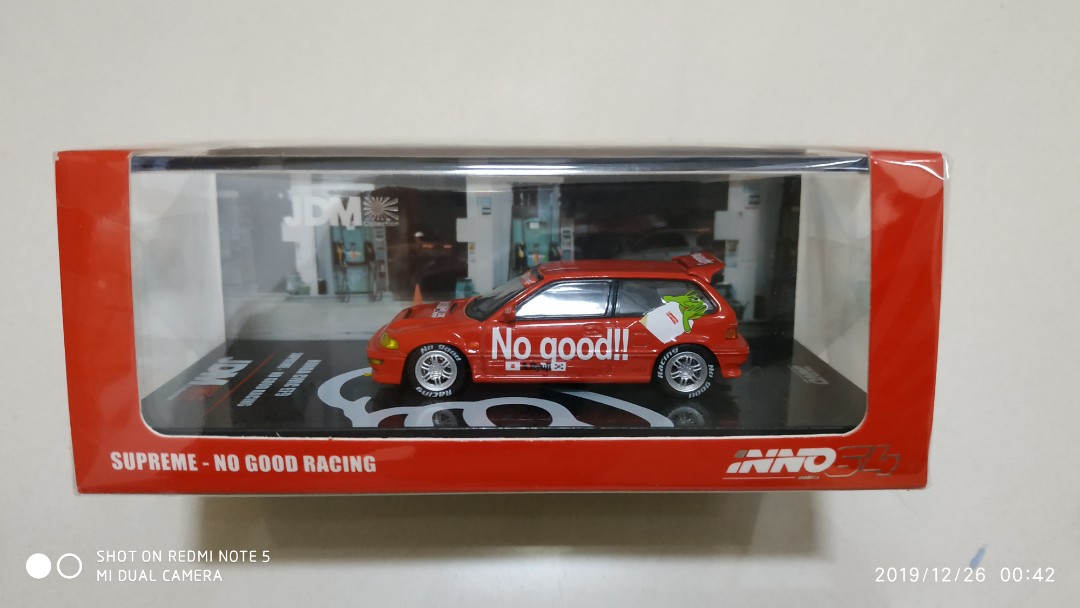 Inno64 x Supreme Honda civic EF9, 興趣及遊戲, 玩具 & 遊戲類 - Carousell