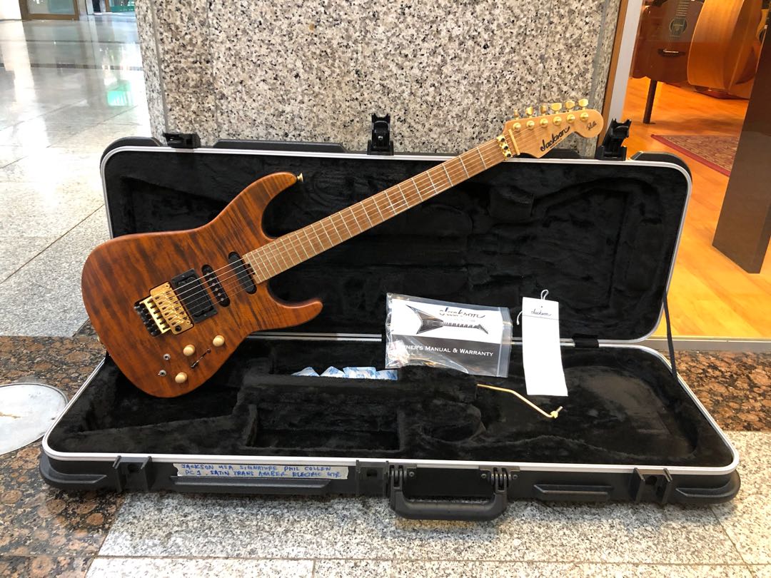 Jackson USA Signature Phil Collen PC1 Electric Guitar, Satin Trans ...