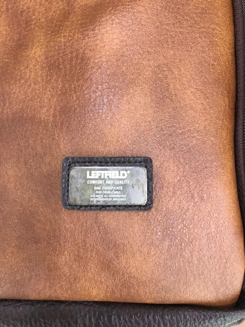 Leftfield (made in Korea) leather backpack/ laptop bag, Computers ...