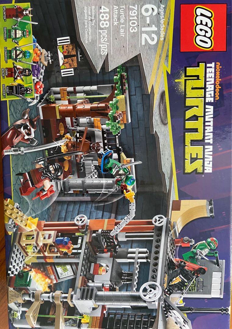 LEGO Teenage Mutant Ninja TURTLES Lair Attack, Hobbies & Toys, Toys ...