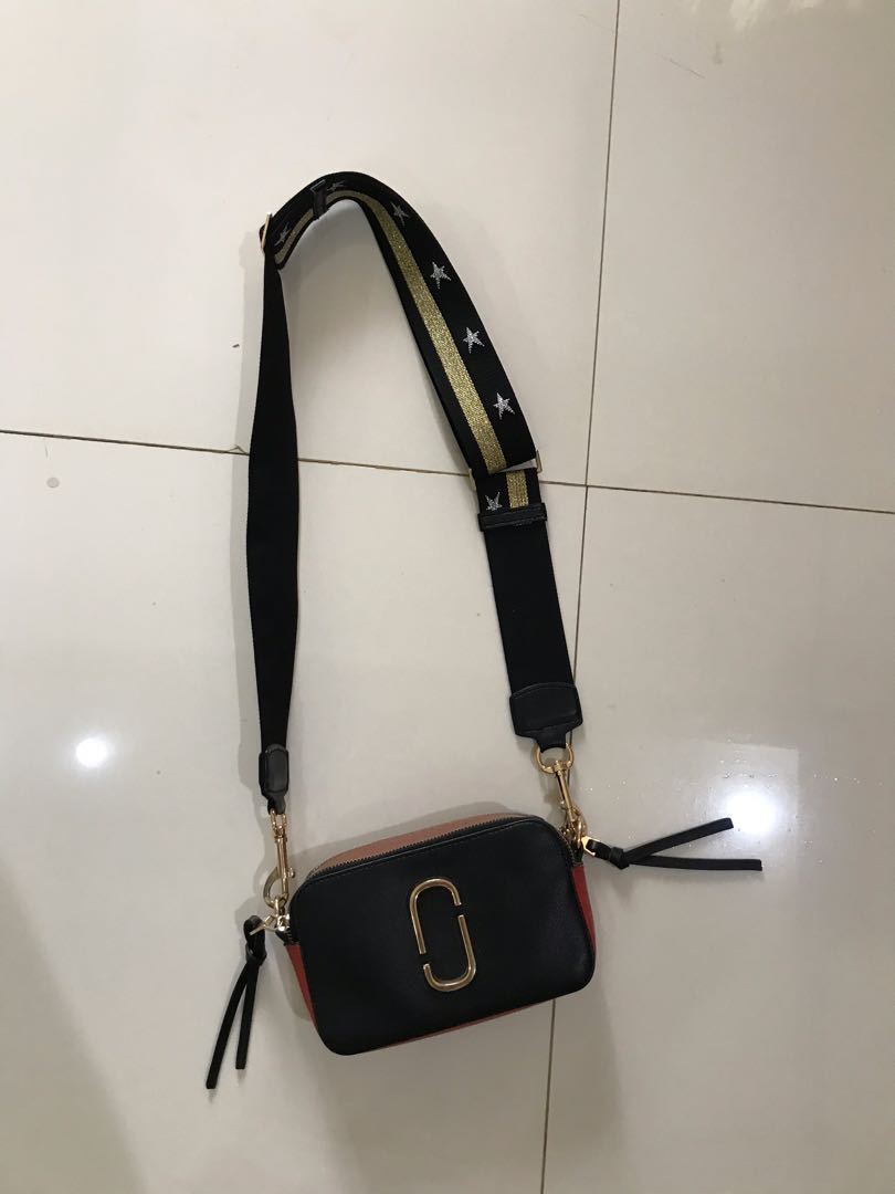 Marc Jacobs Snapshot (palsu), Fesyen Wanita, Tas & Dompet di Carousell