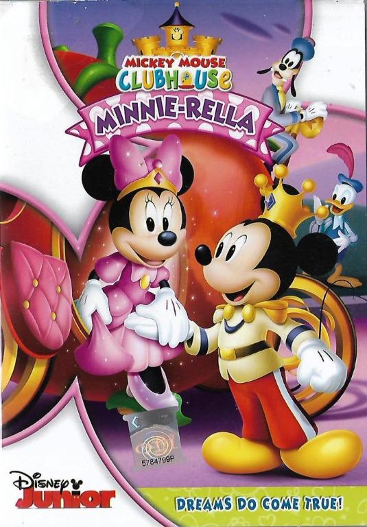 Mickey Mouse Clubhouse Minnie-Rella DVD, Hobbies & Toys, Music & Media ...