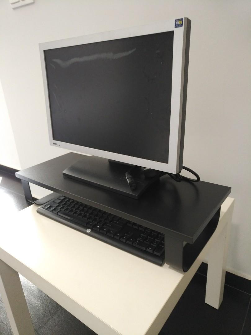 Monitor support / monitor table, Furniture & Home Living, Furniture ...