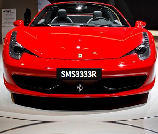 New SMS Series, Car Accessories, Car Plates on Carousell