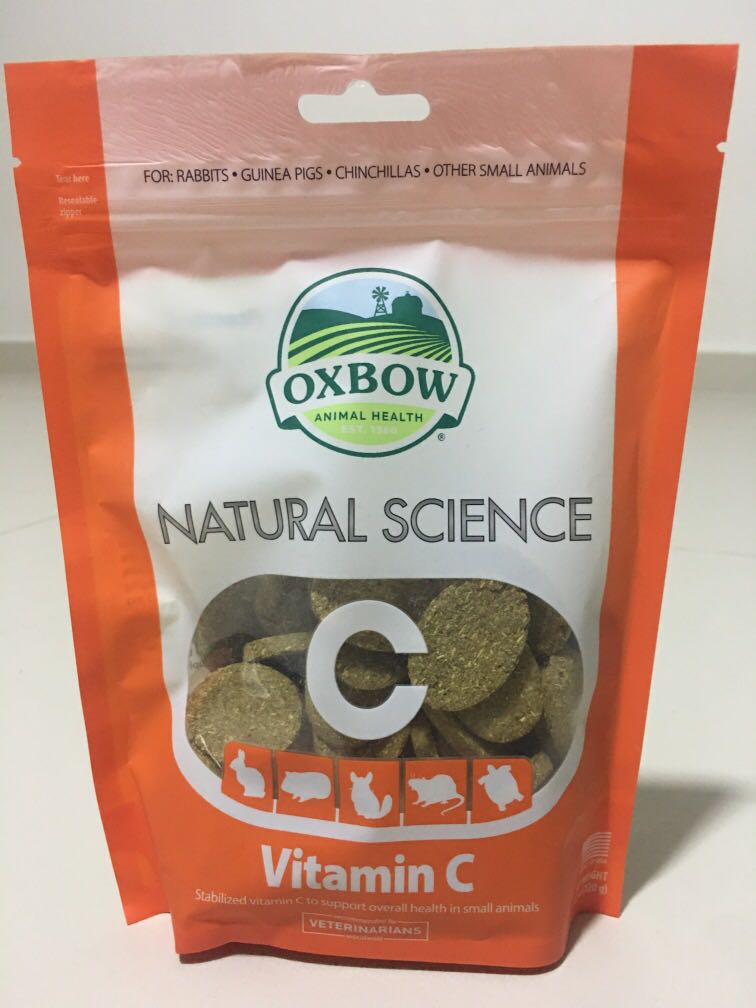 OXBOW NATURAL SCIENCE Vitamin C, Pet Supplies, Pet Food on Carousell