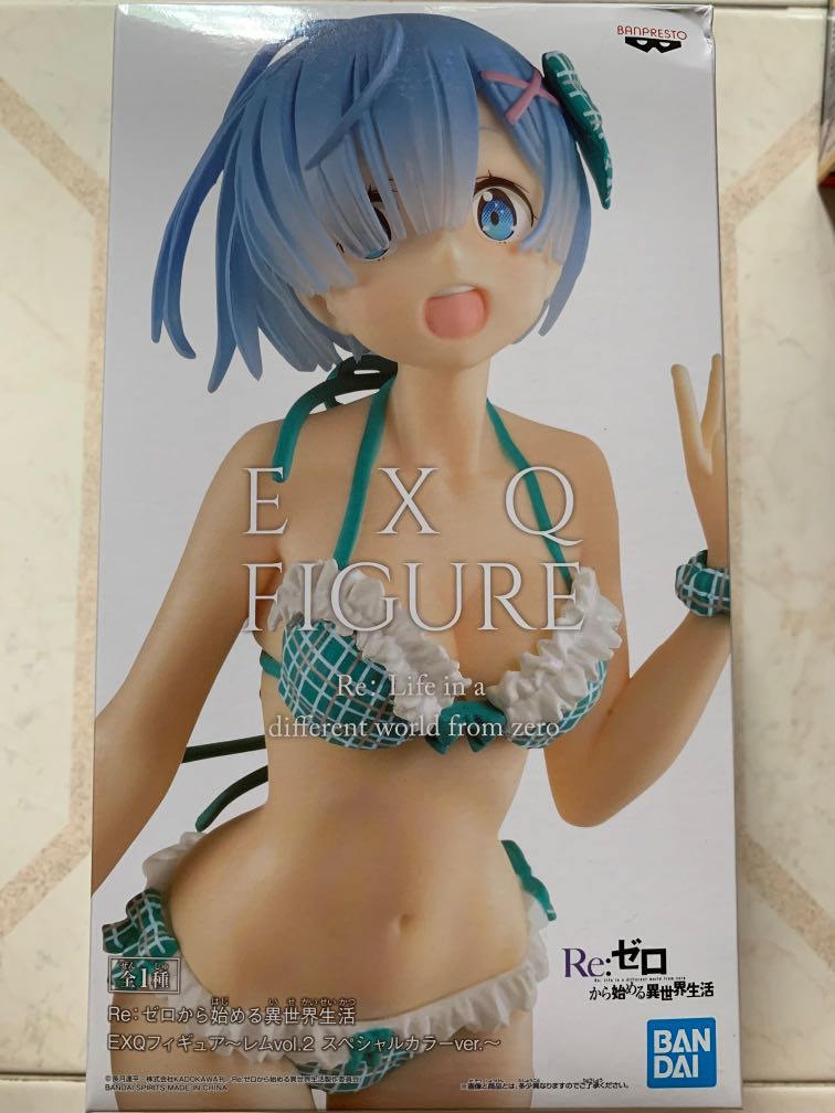 Re Zero - EXQ Figure REM Vol 2 Special Color Ver, Hobbies & Toys, Toys & Games on Carousell