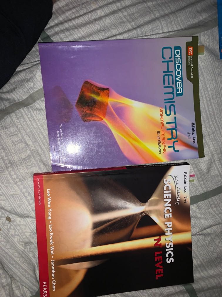 Selling sec1-3 books nah and sec 3 physics, Hobbies & Toys, Books ...
