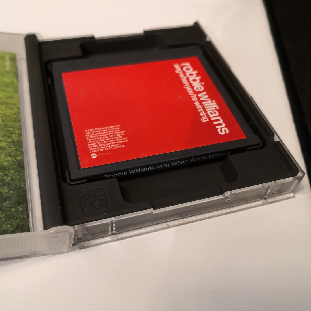 Super rare Robbie Williams minidisc album, Hobbies & Toys, Music ...