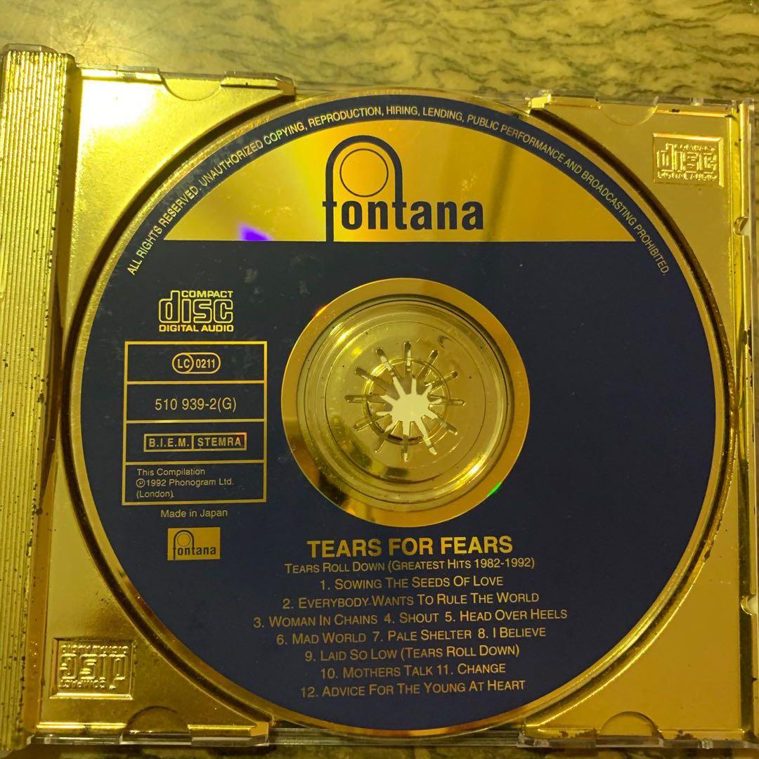 Tears For Fears Collection (Gold CD), Hobbies & Toys, Music & Media, CDs & DVDs on Carousell