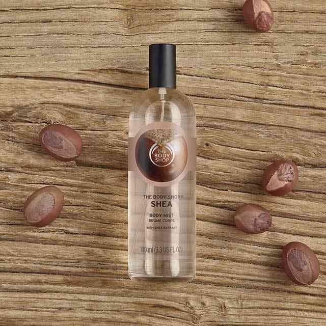 THE BODY SHOP Shea Body Mist 100ml, Beauty & Personal Care, Bath & Body ...